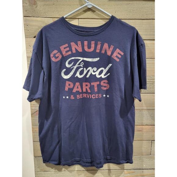 Ford | Shirts | Official Genuine Ford Parts Services Xl Blue Short ...